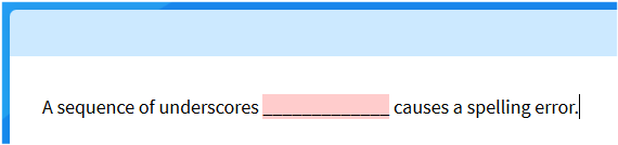 [en] A sequence of underscores causes a spelling warning · Issue #1204 ...
