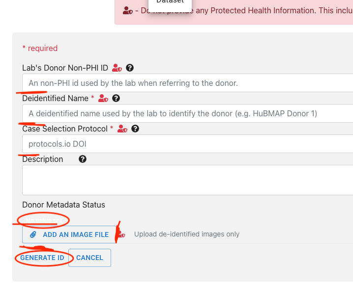 Donor form layout changes · Issue #814 · hubmapconsortium/ingest-ui · GitHub