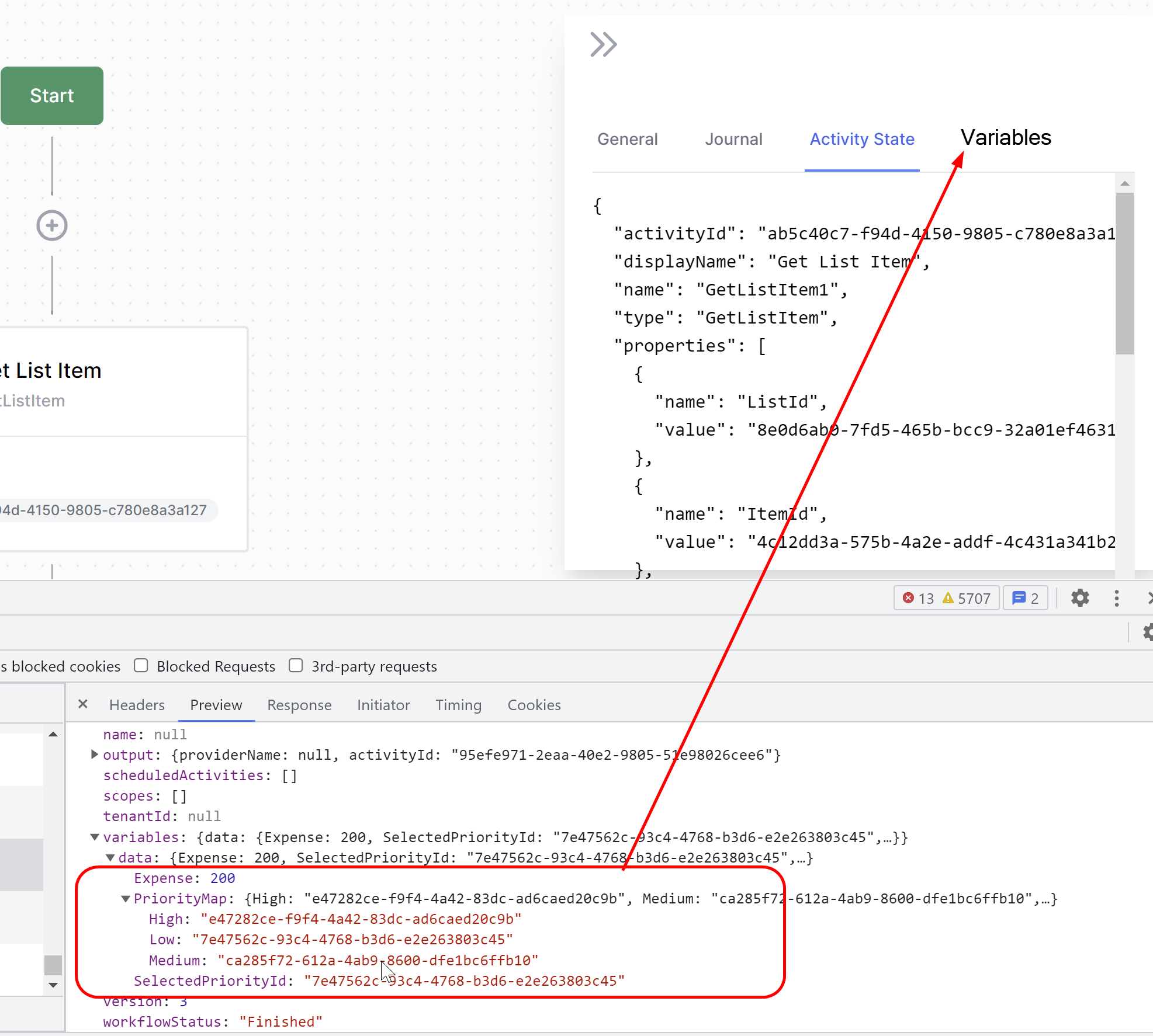 Variables In Instance View · Issue 2413 · Elsa Workflowselsa Core · Github