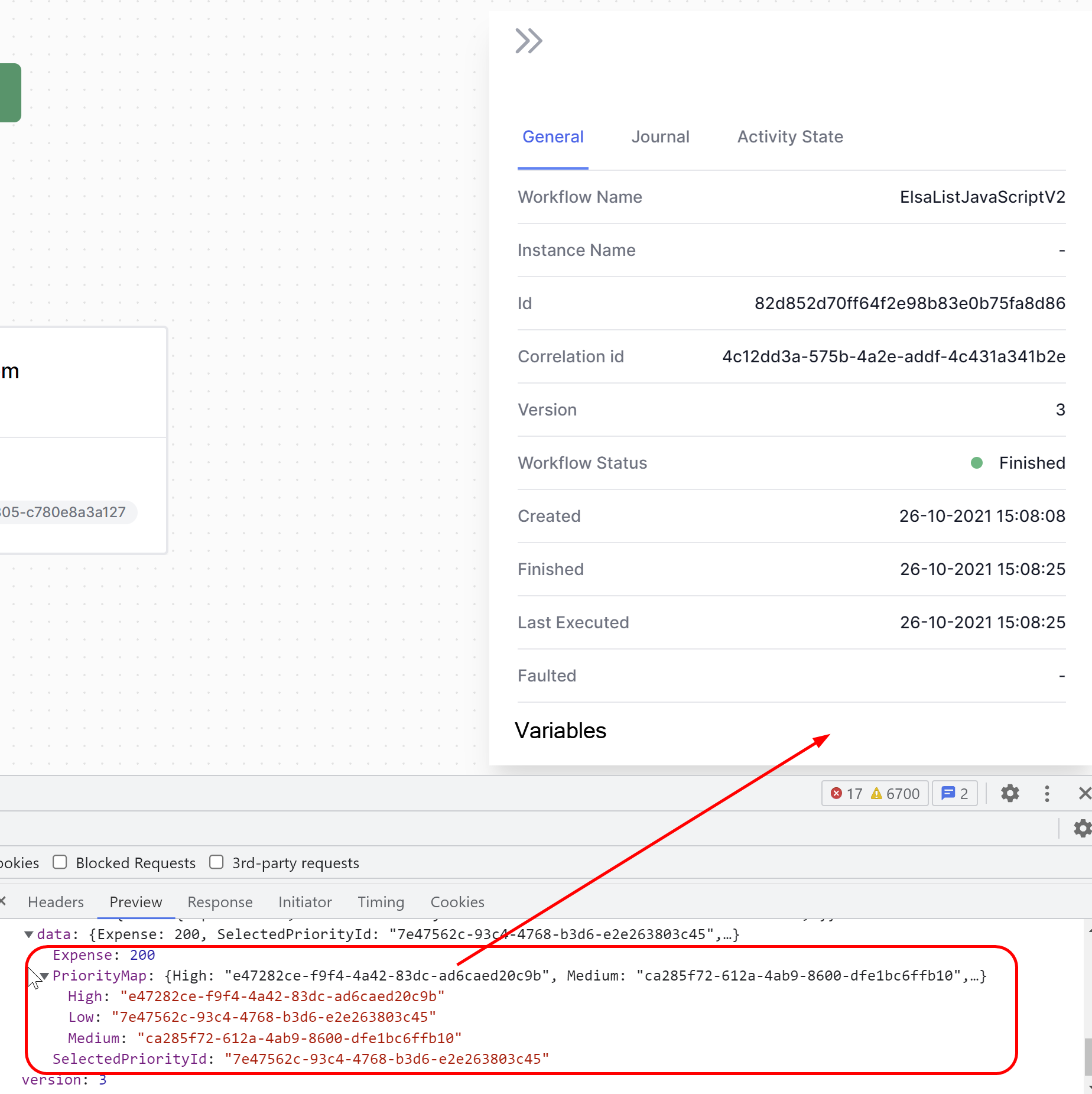 Variables In Instance View · Issue 2413 · Elsa Workflowselsa Core · Github