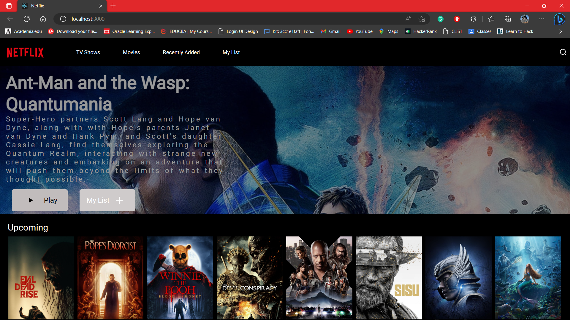 GitHub - NelsonMishra/netflix-clone: A Netflix clone website built using ReactJS would have ...