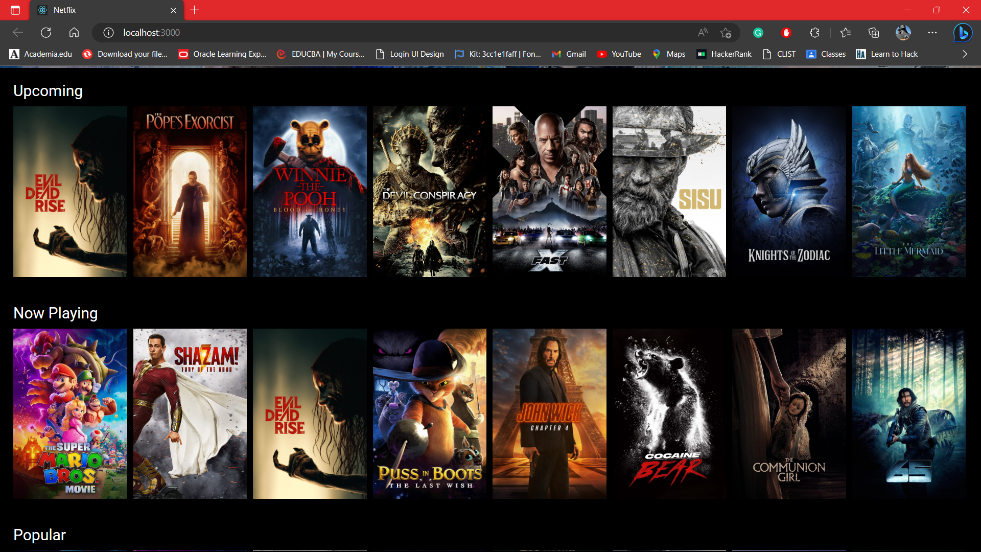 GitHub - NelsonMishra/netflix-clone: A Netflix clone website built using ReactJS would have ...