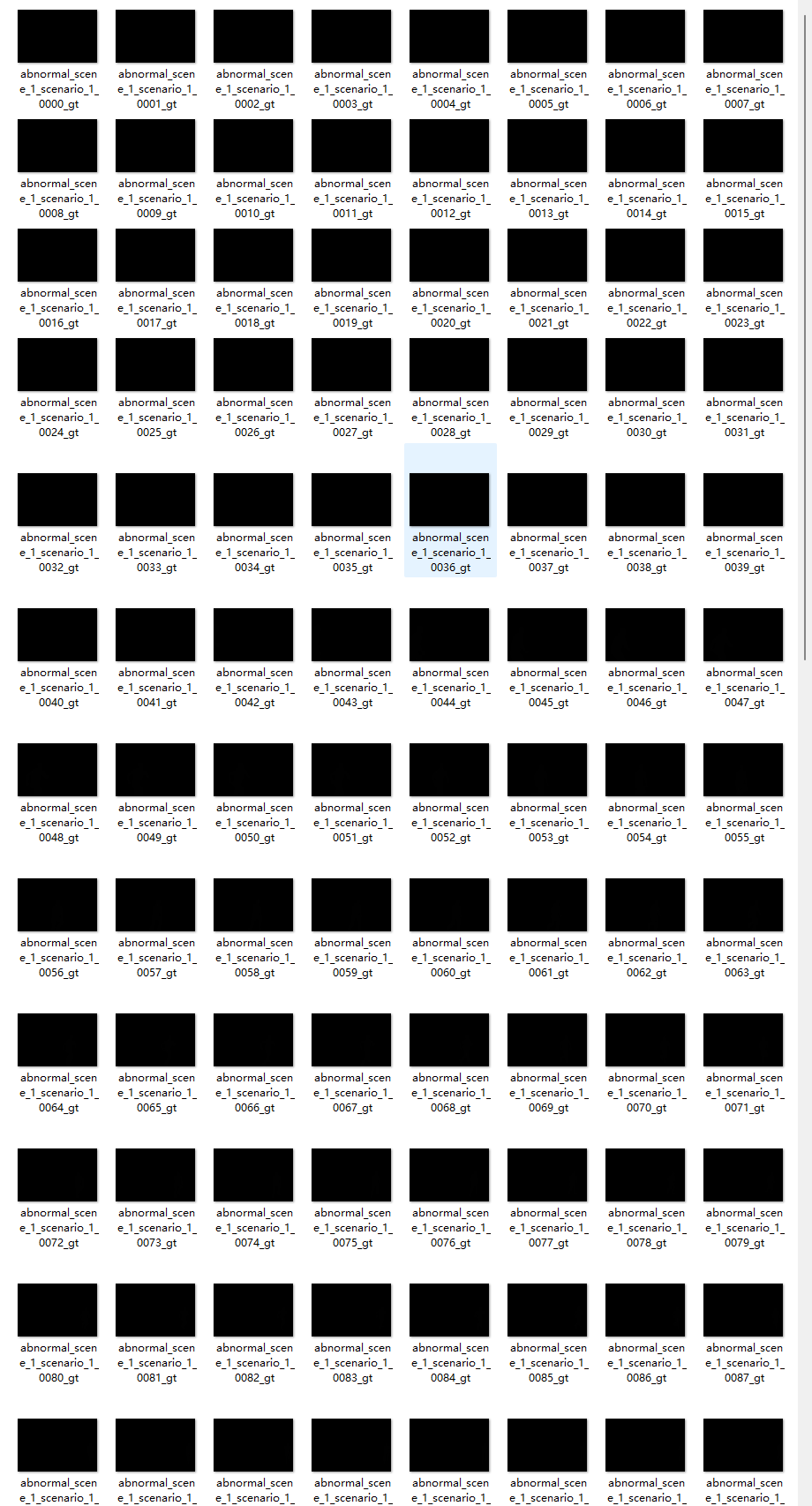 all frames are black images in video annotation folder, no matter ...