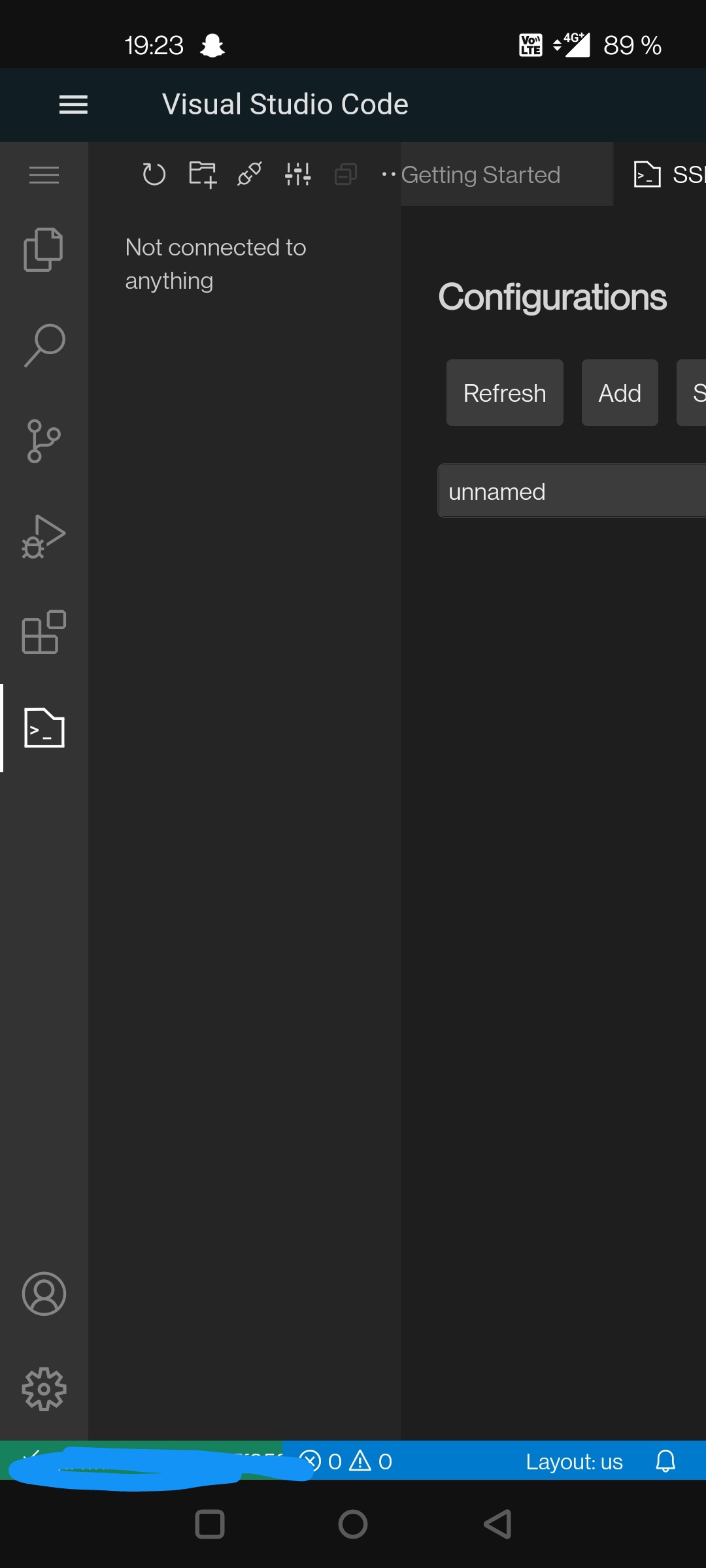 Webview related errors with SSH FS Addon. Blank tabs. · Issue #4259 · coder/code-server · GitHub