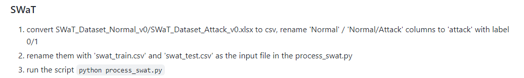 Question about SWaT dataset · Issue #38 · d-ailin/GDN · GitHub