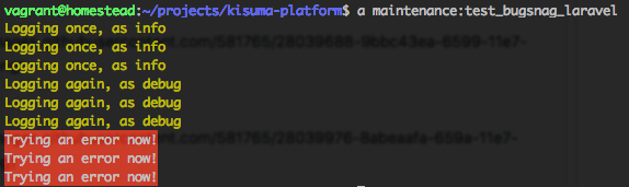 LaravelLogger does not implement Log::listen() and Log::getMonolog(), present in default Log ...