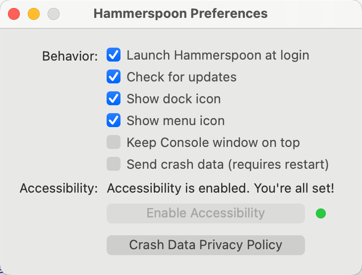 Cant Uncheck Show Dock Icon In The Settings · Issue 3464 · Hammerspoonhammerspoon · Github