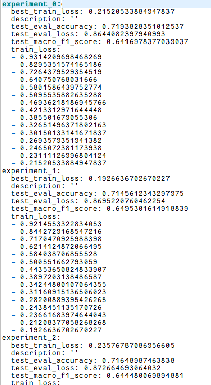 Unable to achieve the accuracy stated in the report · Issue #6 ...