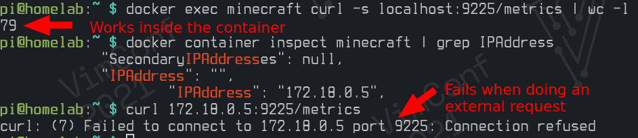 [Bug Report] Connection Refused · Issue #123 · sladkoff/minecraft-prometheus-exporter · GitHub
