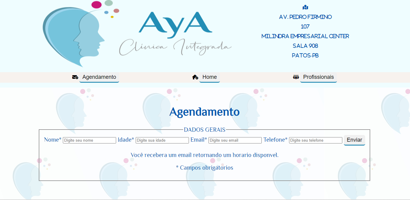 GitHub - KelveNunes/Aya-clinica-integrada: Homepage aya clinica