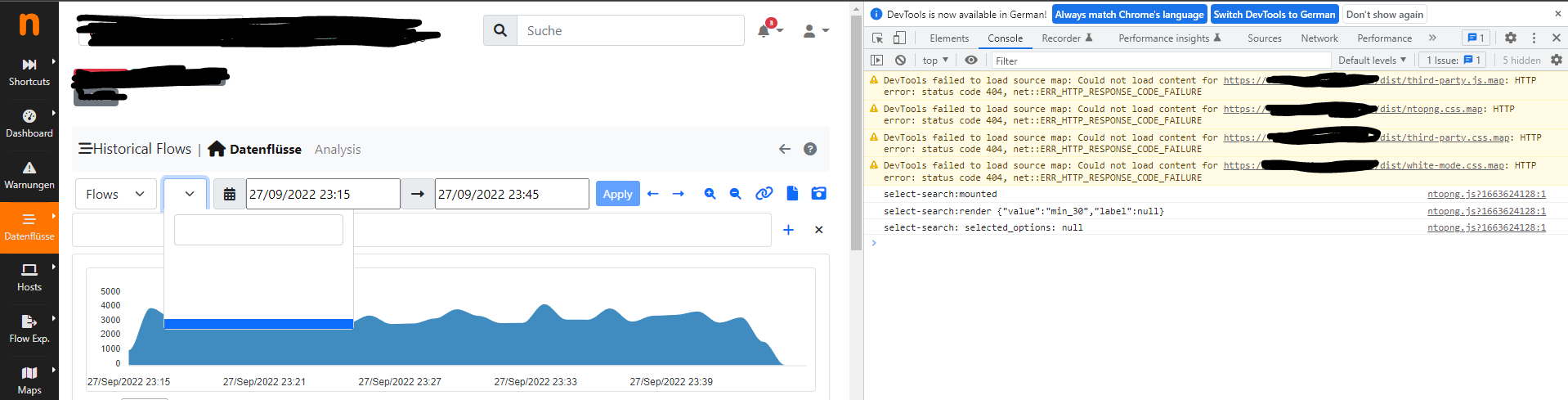 UI bug on timeframe selection · Issue #6843 · ntop/ntopng · GitHub