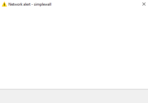 SimpleWall popup notification blank · Issue #1020 · henrypp/simplewall · GitHub
