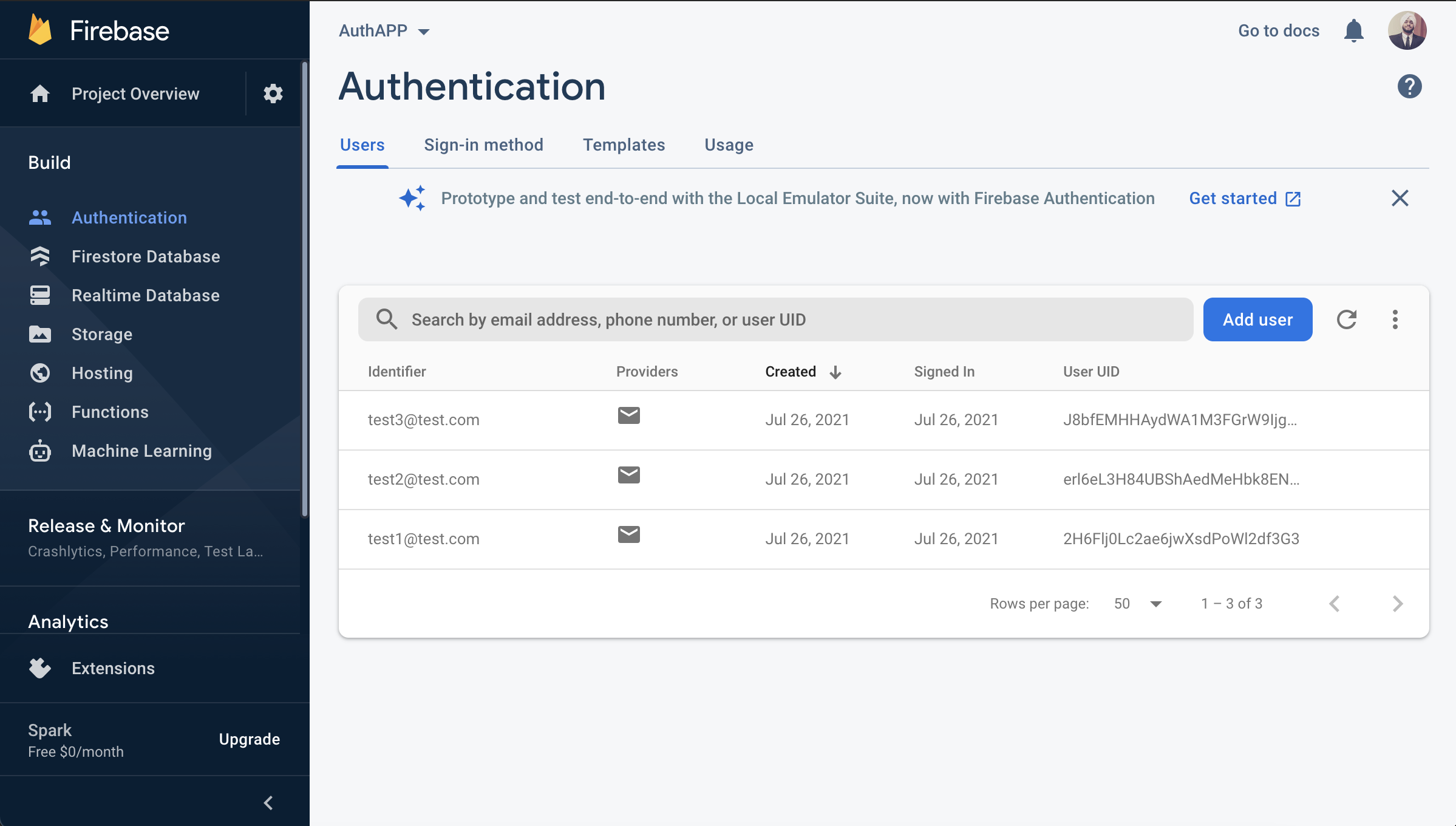 Github Cgill7authapp An Authentication Android App Using Firebase