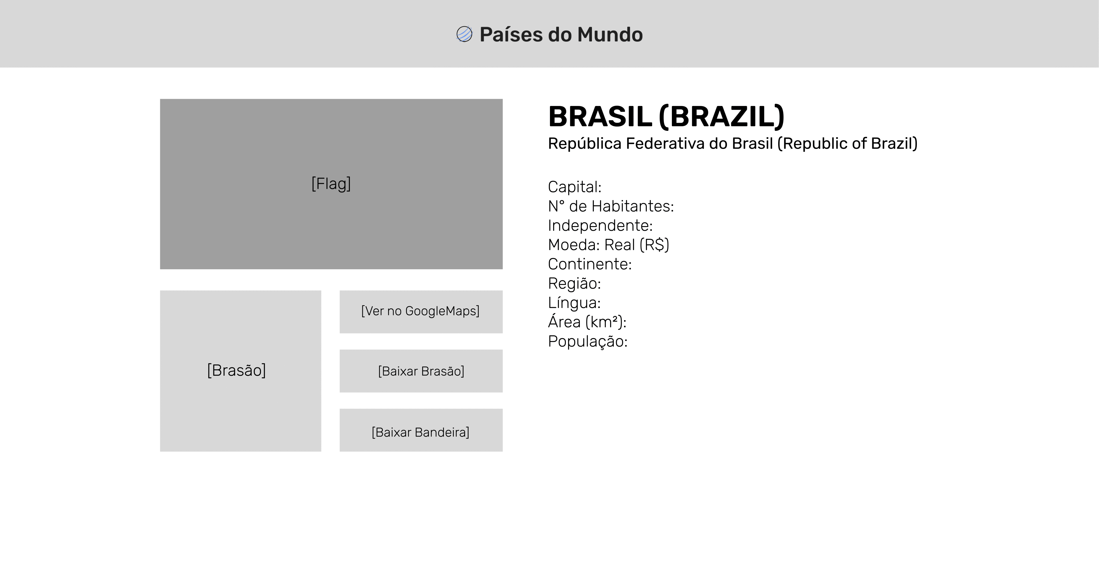 GitHub - rodrocha444/dados-dos-paises: Site que informa dados de países ao redor do mundo