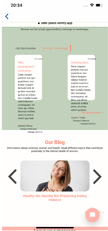 opportunity cards size should be fixed · Issue #178 · ReCoded-Org/capstone-istanbul-safe_place ...