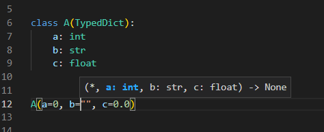 Keyword only arguments type hints and highlights is not correct · Issue ...