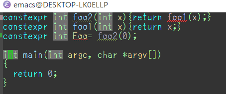 Crashed with invalid constexpr functions · Issue #420 · MaskRay/ccls · GitHub