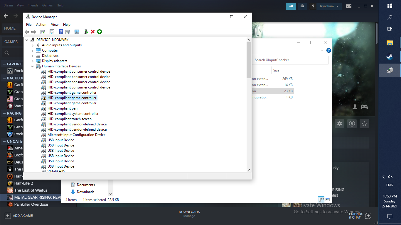 Windows 10 2004-20H2 Xinput devices randomly not being released upon disconnect · Issue #1597 ...