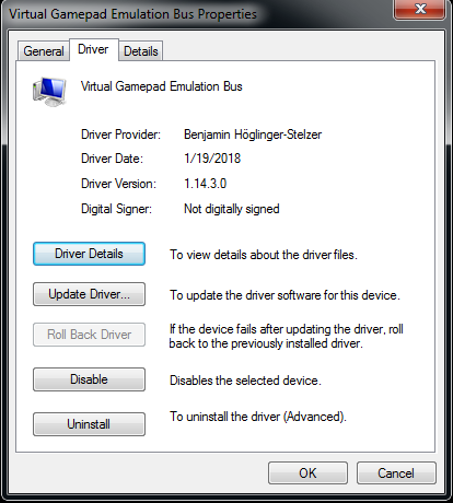 Could not connect to ViGemBus. · Issue #627 · Ryochan7/DS4Windows · GitHub