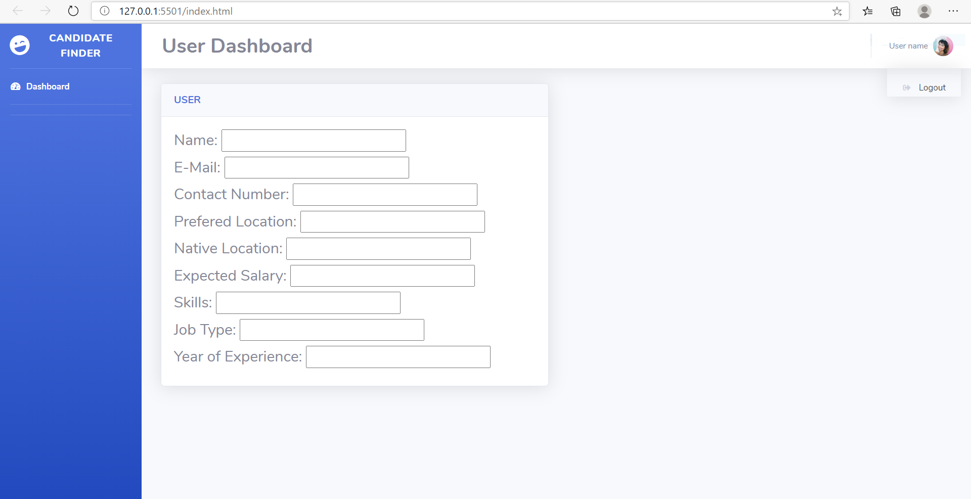 GitHub - harshkothari-hk/Candidate-Finder