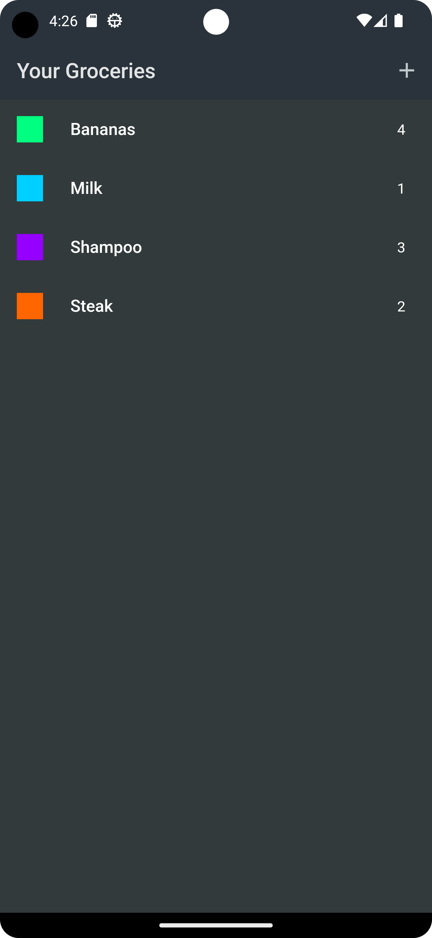 GitHub - fr3qu3ncy-dev/Shopping-List: A simple Flutter app which saves ...