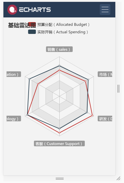 雷达图指示器名称太长会超出图表区域被截断，如何自动换行？ · Issue #7134 · apache/echarts · GitHub