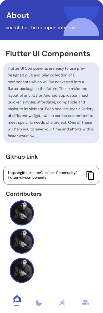 [app] Implement About Page · Issue 124 · Clueless Community Spectrum Ui · Github