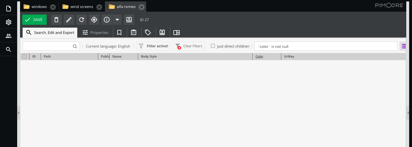 [Data Objects] Usability bug in folder view · Issue #5788 · pimcore/pimcore · GitHub