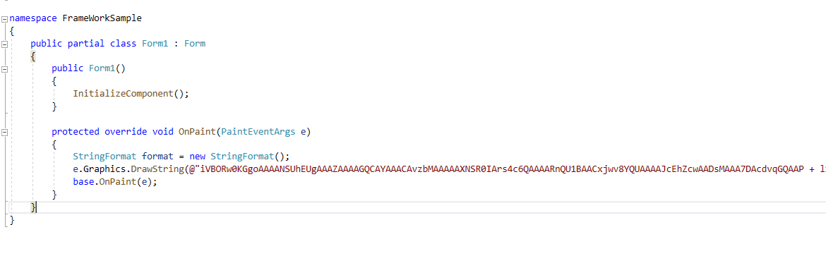 System.Runtime.InteropServices.ExternalException occurs while displaying base64string in ...