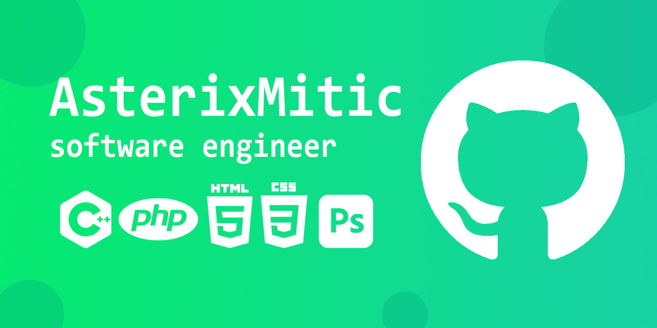 AsterixMitic (Aleksandar Mitic) · GitHub