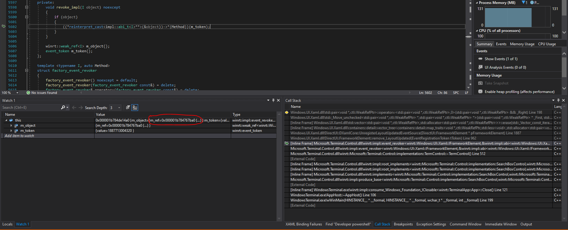 Random crash when closing the terminal AFTER OPENING SUI · Issue #11366 · microsoft/terminal ...