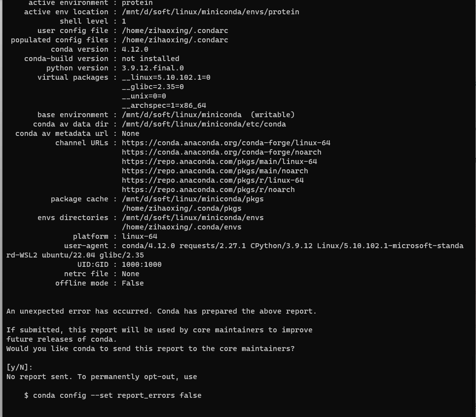 can't install packages in new conda environment except base environment · Issue #11607 · conda ...