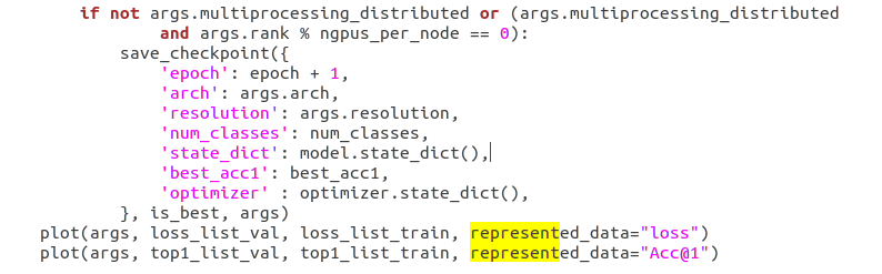 How to compute the loss function curve from the train.py in image classification · Issue #851 ...