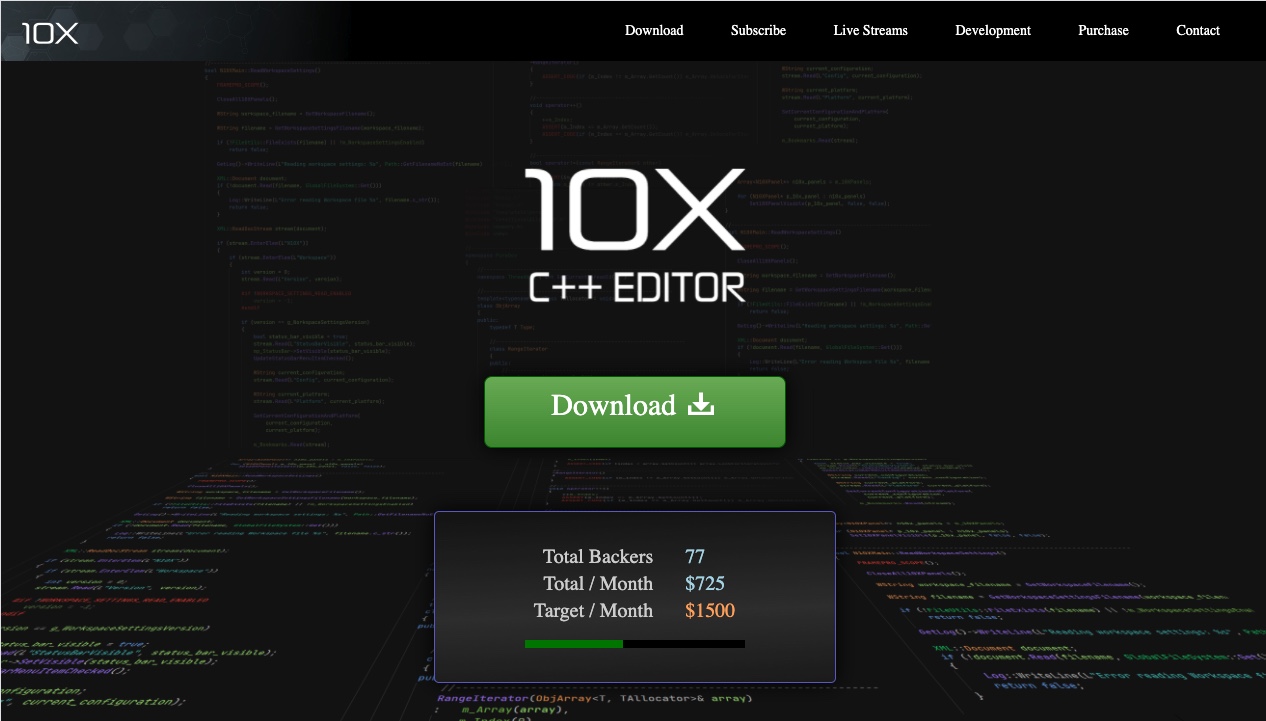 [WEBSITE] Minor visual issue on the home page · Issue #824 · slynch8/10x · GitHub