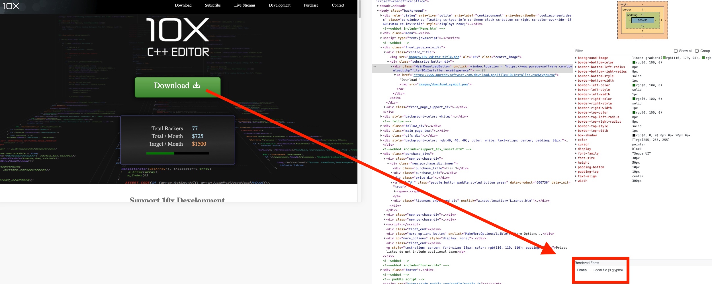 [WEBSITE] Minor visual issue on the home page · Issue #824 · slynch8/10x · GitHub