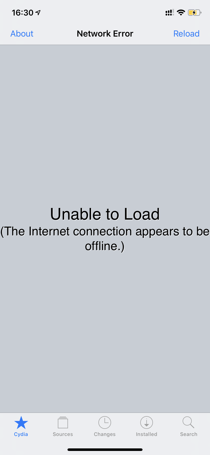 ALL Jailbreak apps complains no network while actually connected · Issue #1540 · pwn20wndstuff ...