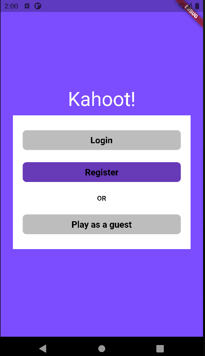GitHub - idiosyncrasy00/kahoot_application: Kahoot application