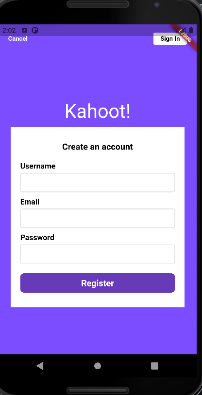 GitHub - idiosyncrasy00/kahoot_application: Kahoot application