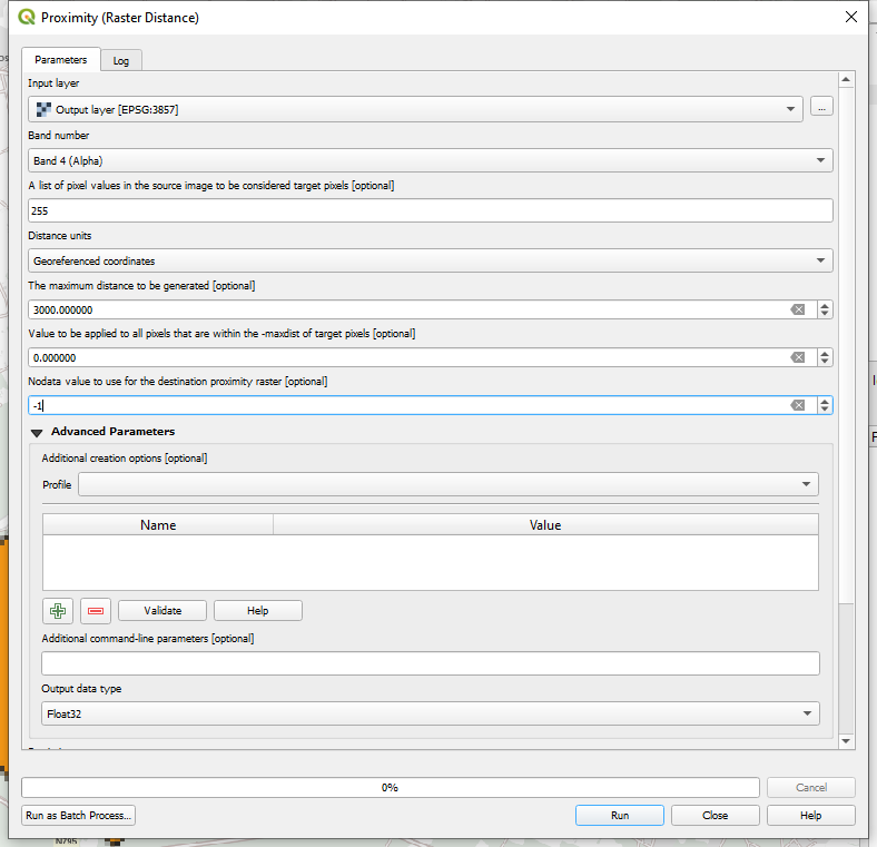 Proximity (Raster distance) tool generates incorrect distances · Issue ...