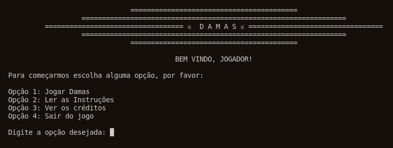 GitHub - RafaelMunizz/Damas_ProjetoFinal: Jogo de Damas em Python no terminal