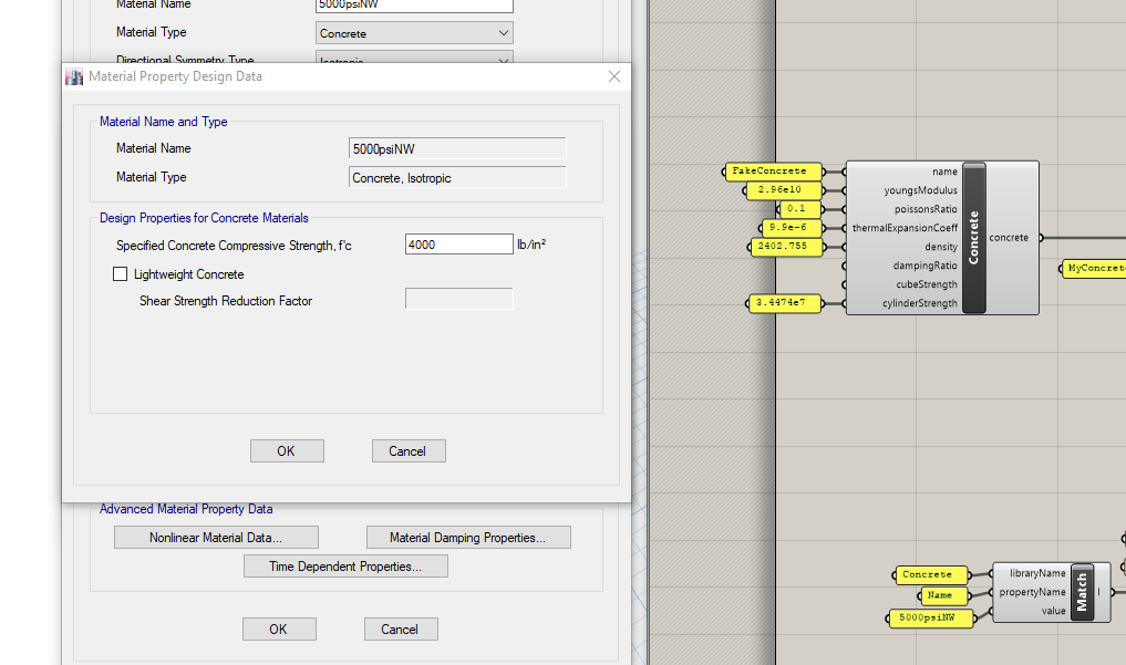 Material Strength not set in Push · Issue #193 · BHoM/SAP2000_Toolkit · GitHub