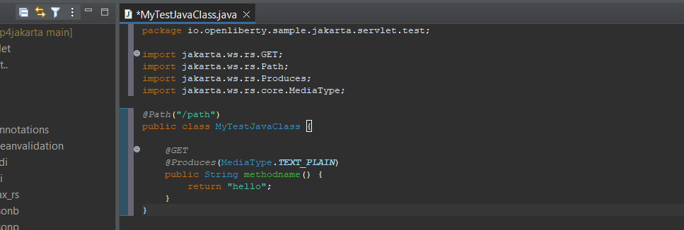 Snippets invoked via type-ahead are not indented properly · Issue #349 · eclipse-lsp4jakarta ...