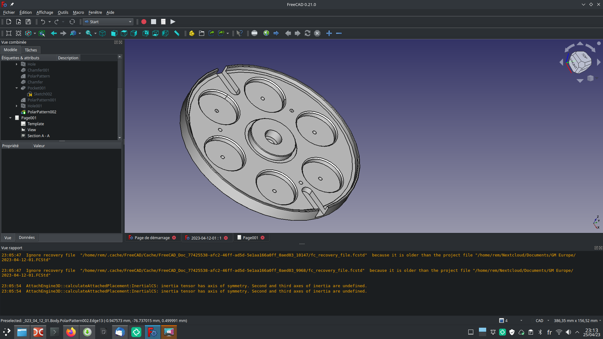 [Issue] Crash on PD pattern · Issue #9378 · FreeCAD/FreeCAD · GitHub