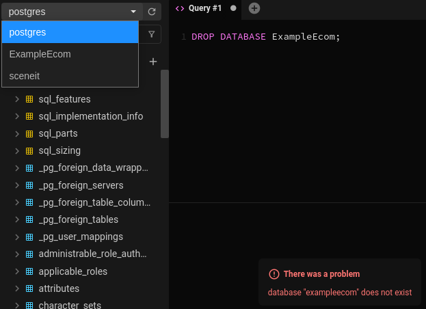 BUG: Say something here · Issue #1343 · beekeeper-studio/beekeeper-studio · GitHub
