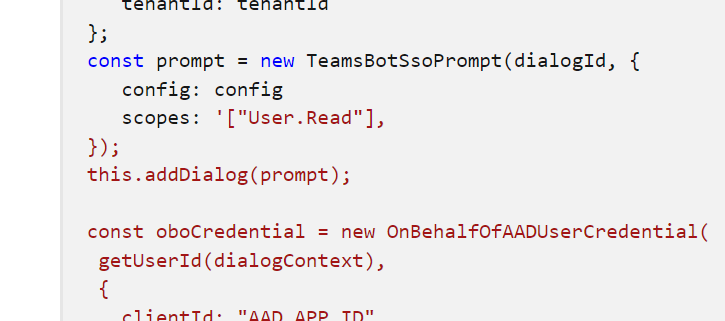 Possible typo in code sample. · Issue #8024 · MicrosoftDocs/msteams-docs · GitHub