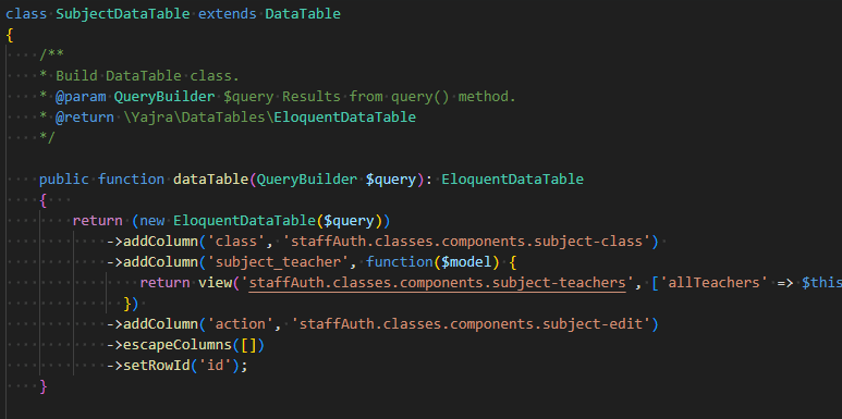 I Want To Be Able Number My Rows In The Datatable Not Using My Table Id Column As The Numbering 