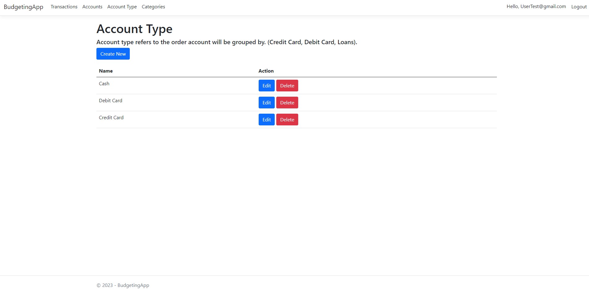 GitHub - DanCreate/BudgetingApp: A application that lets you keep track ...