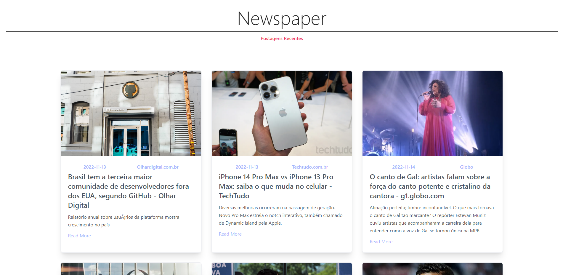 GitHub - italomagnov/newspaper-app
