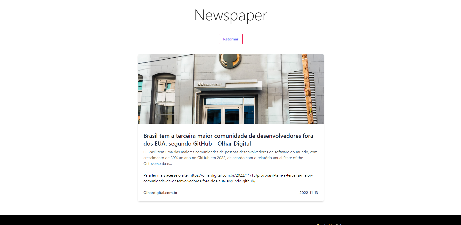GitHub - italomagnov/newspaper-app