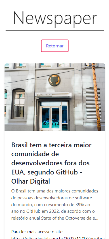 GitHub - italomagnov/newspaper-app